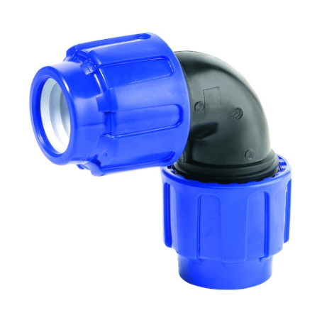 Coude à compression PEHD 20x20 | Arrosage Distribution