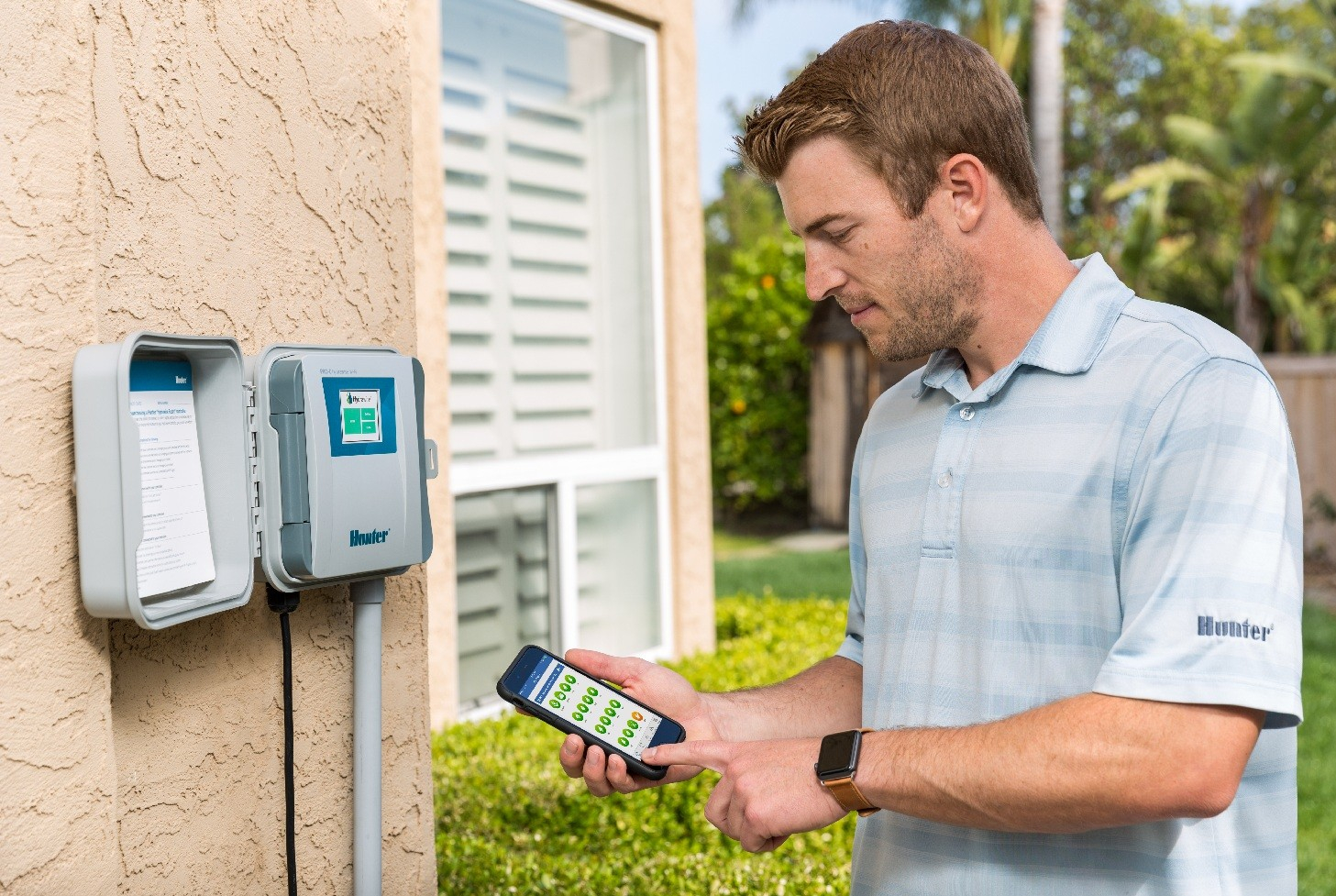 Programmateur HPC Hunter 4 stations | Arrosage Distribution