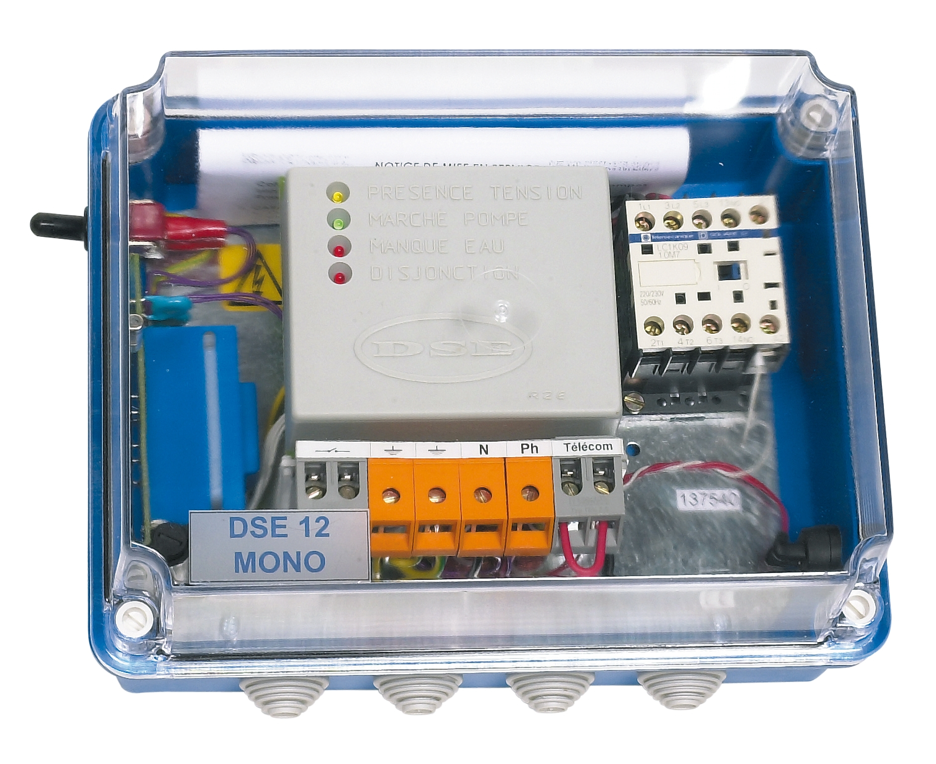 Coffret de protection électrique DSE 10 Tri Jetly | Arrosage Distribution